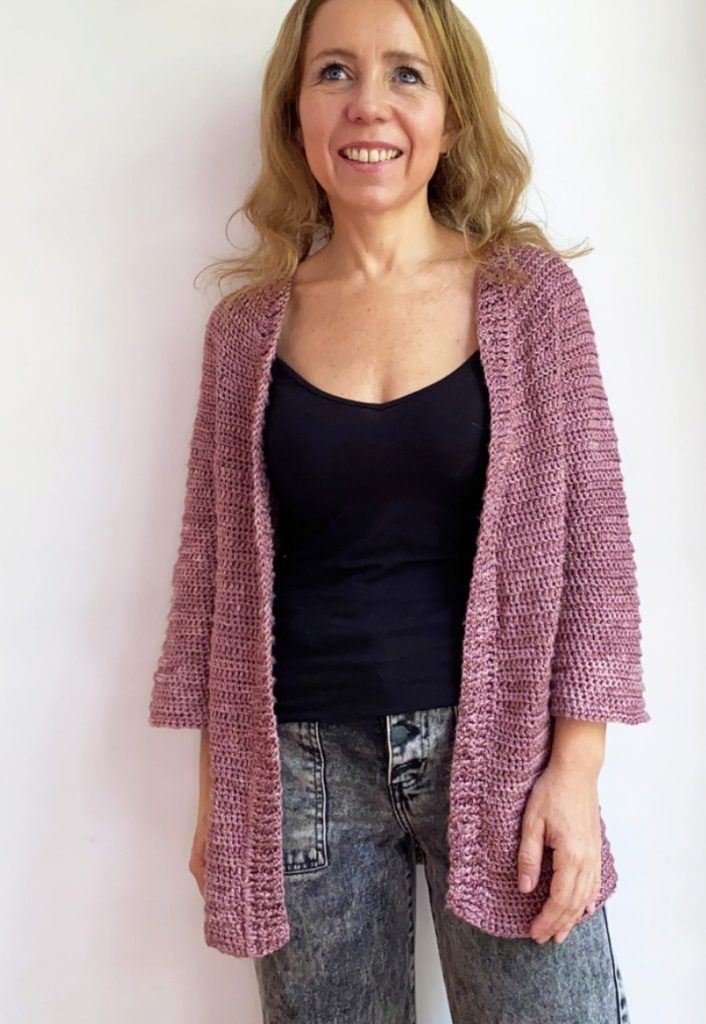 Patrón Crochet Cardigan Amaranta – TallerCeleste.cl