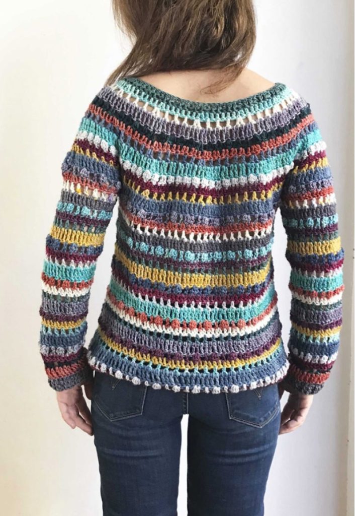 Patrón Crochet Sweater Valeria – TallerCeleste.cl