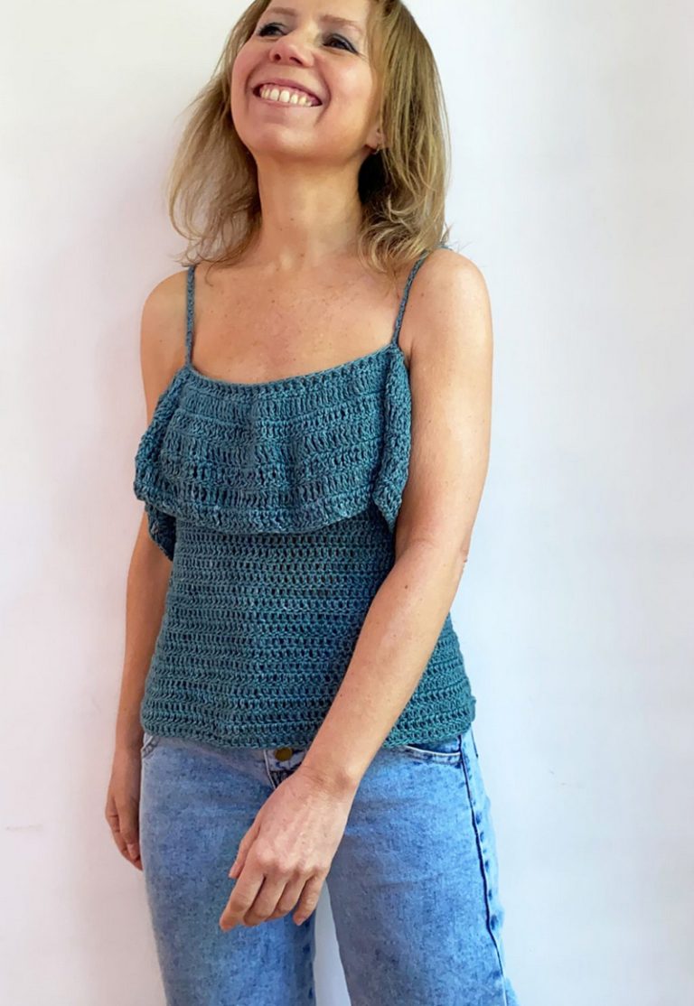 Patrón Crochet Top Mina – TallerCeleste.cl