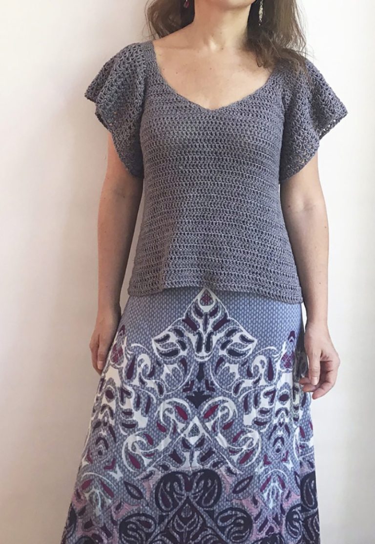 Patrón Crochet Top Papillon – TallerCeleste.cl